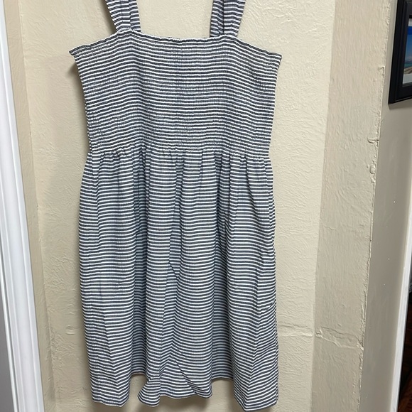 Madewell | Dresses | Texture Thread Madewell Smocked Top Sundress Large ...